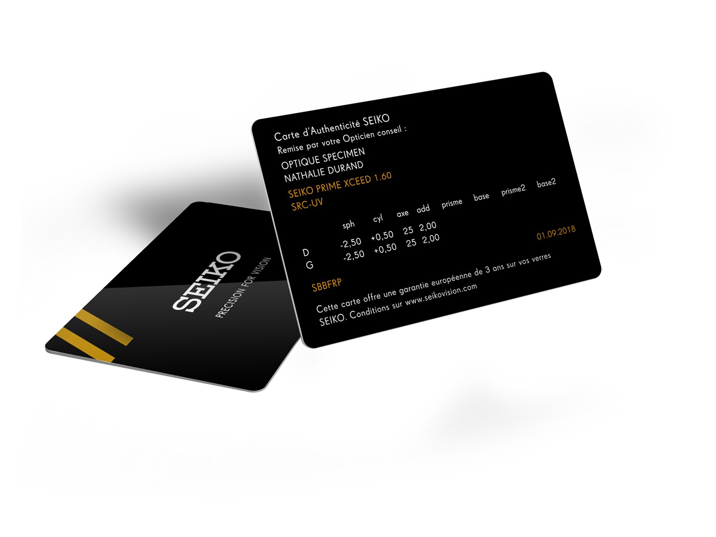 Enregistrement de produit Seiko | Seiko Vision